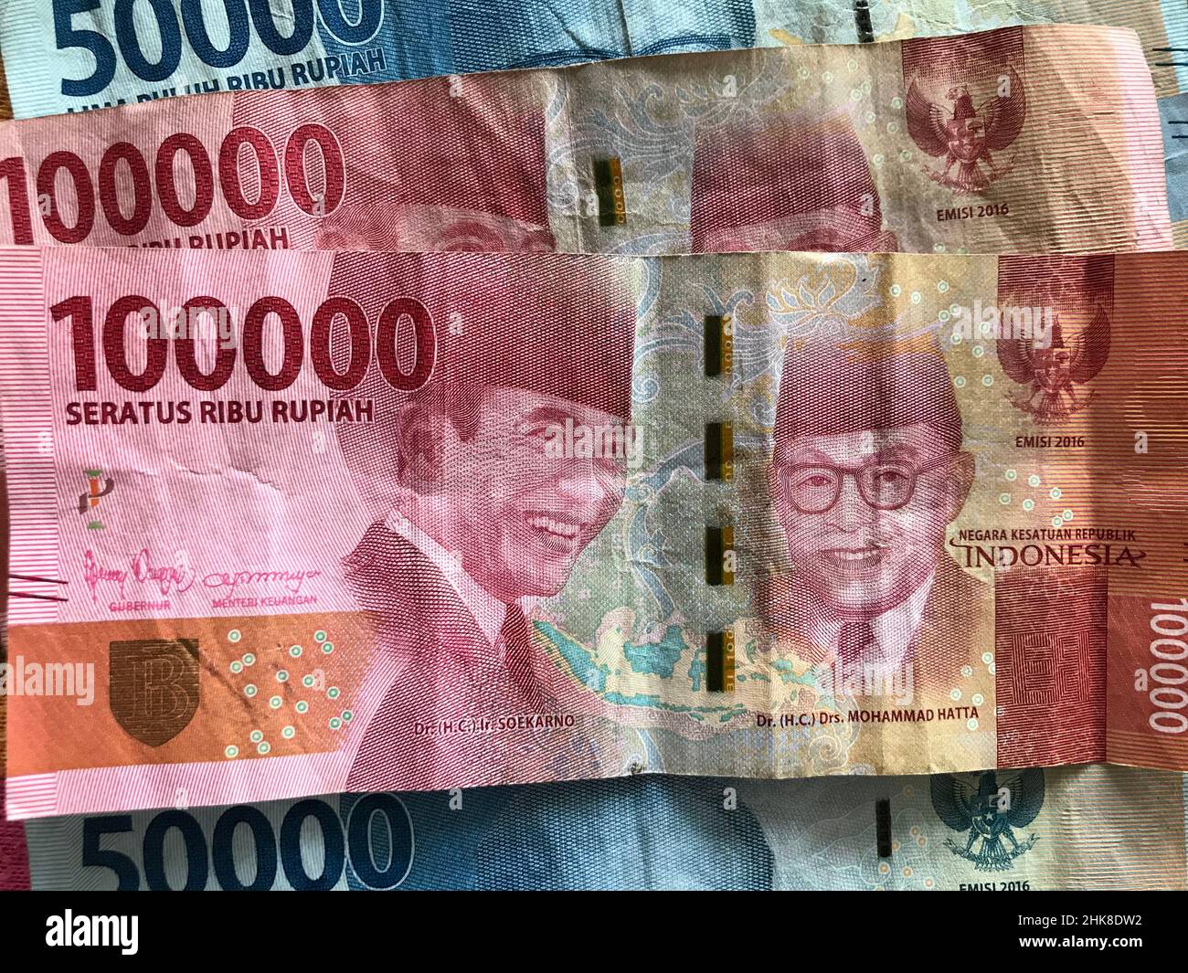 Indonesian Rupiah Money for background. Series of Indonesian rupiah ...