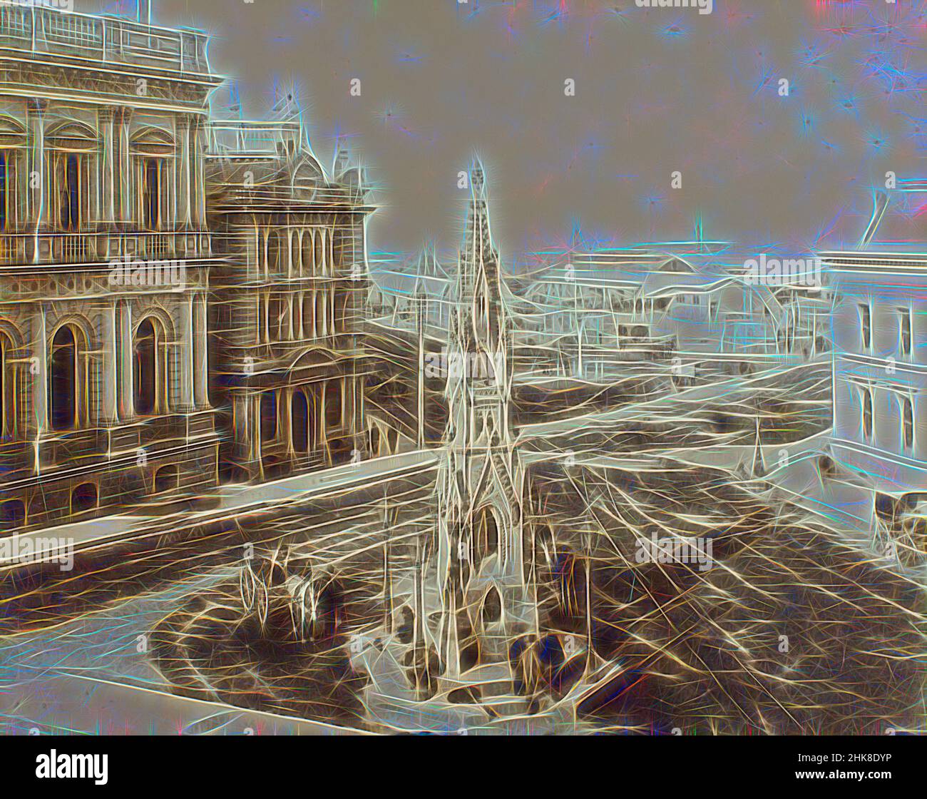 Inspired by Cargill Monument - Dunedin. From the album: N.Z. Scenery ...