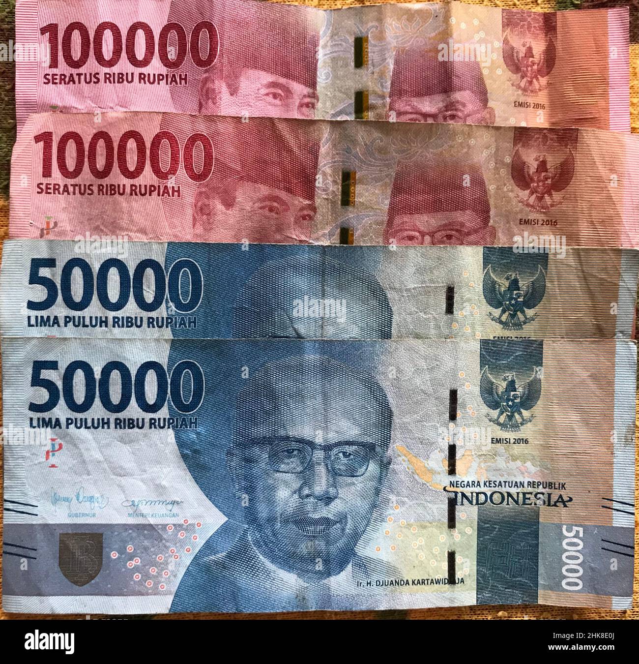 Indonesian Rupiah Money for background. Series of Indonesian rupiah ...