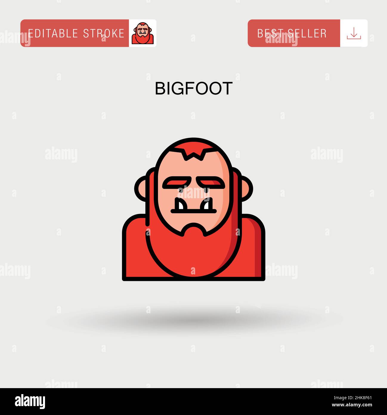 Bigfoot drawing hi-res stock photography and images - Alamy