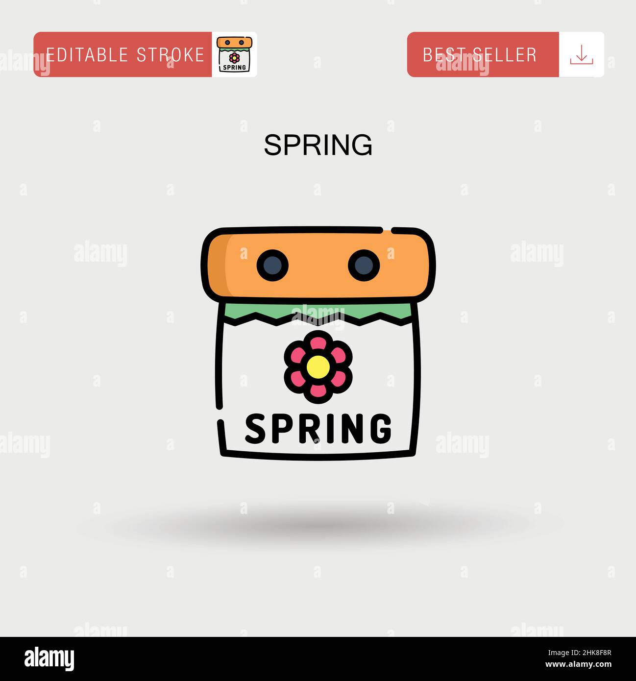 April spring plant Stock Vector Images - Alamy