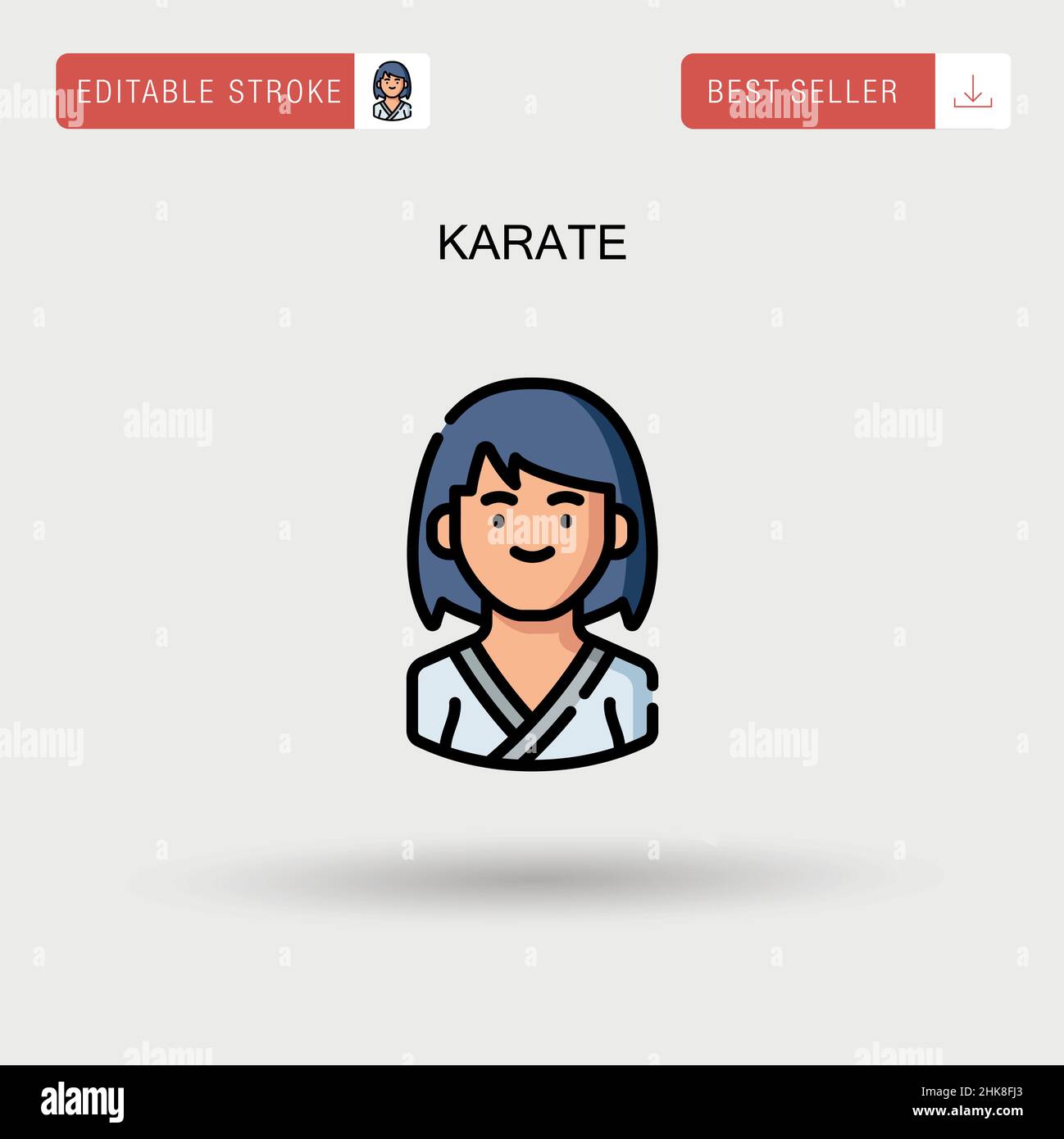 Japanese karate boy training karate hi-res stock photography and images ...