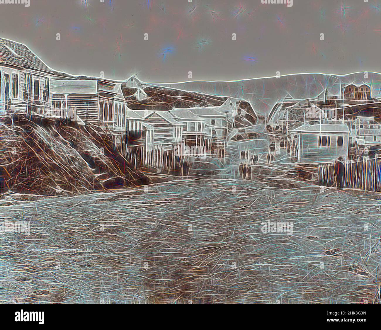 Dunedin in 1861 from the a hi-res stock photography and images - Alamy