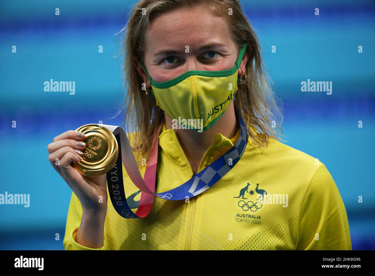 JULY 26th, 2021 - TOKYO, JAPAN: Ariarne Titmus of Australia wins the ...