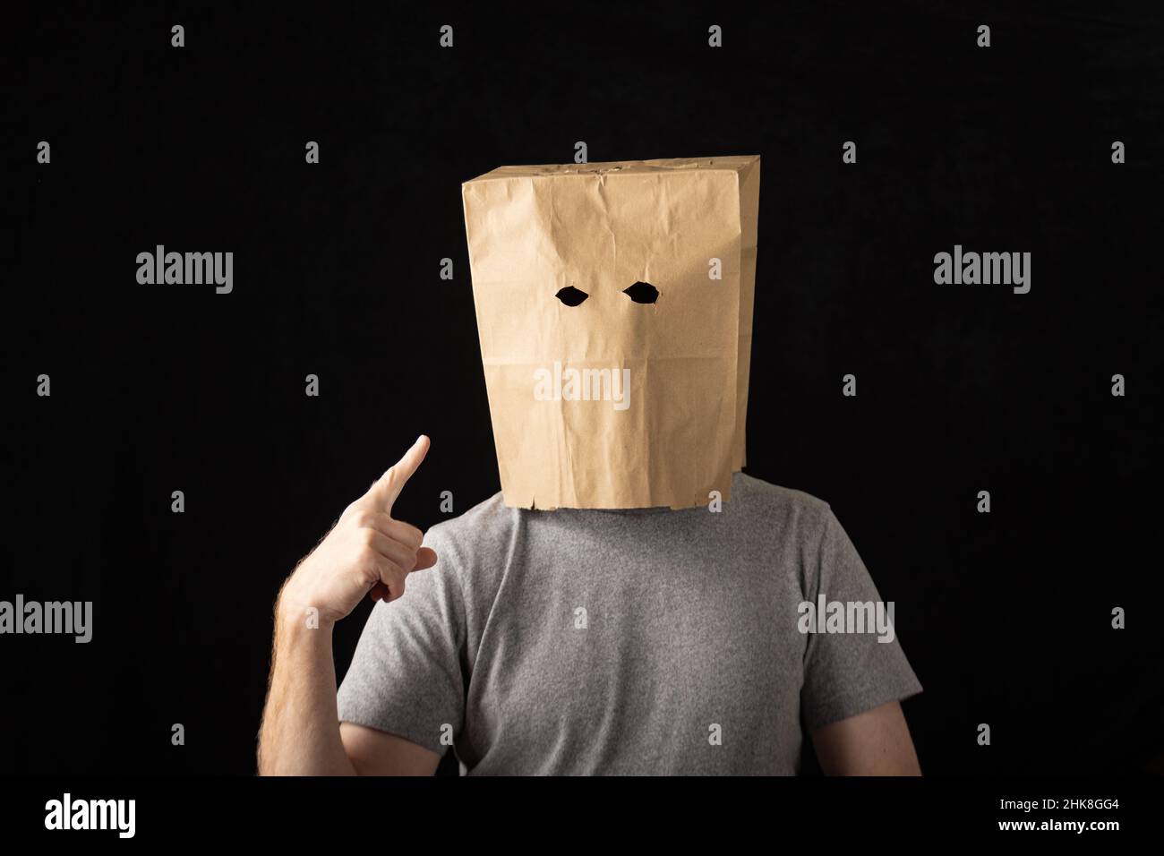 Pointing at himself hi-res stock photography and images - Alamy