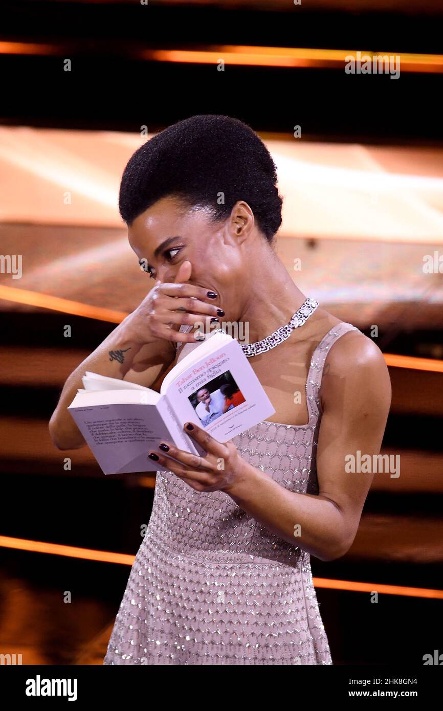 Sanremo, 72nd Italian Song Festival, Second Evening. In the photo ...