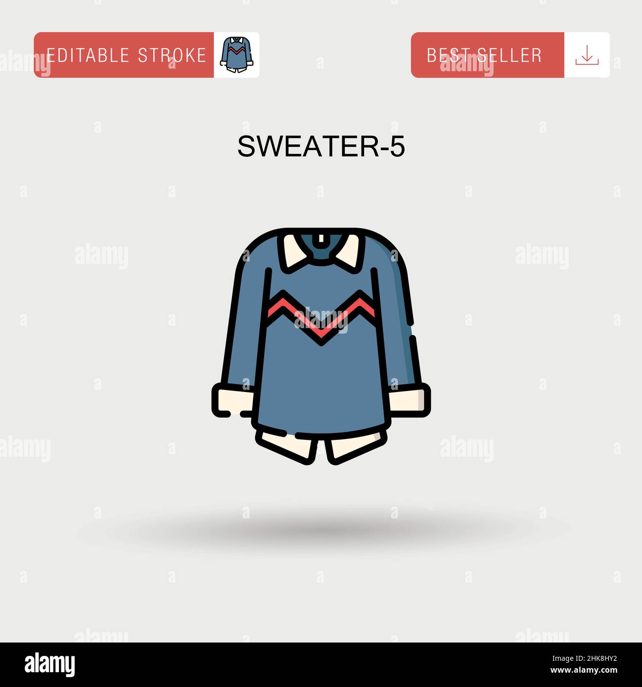 Beautiful sweater Stock Vector Images - Alamy