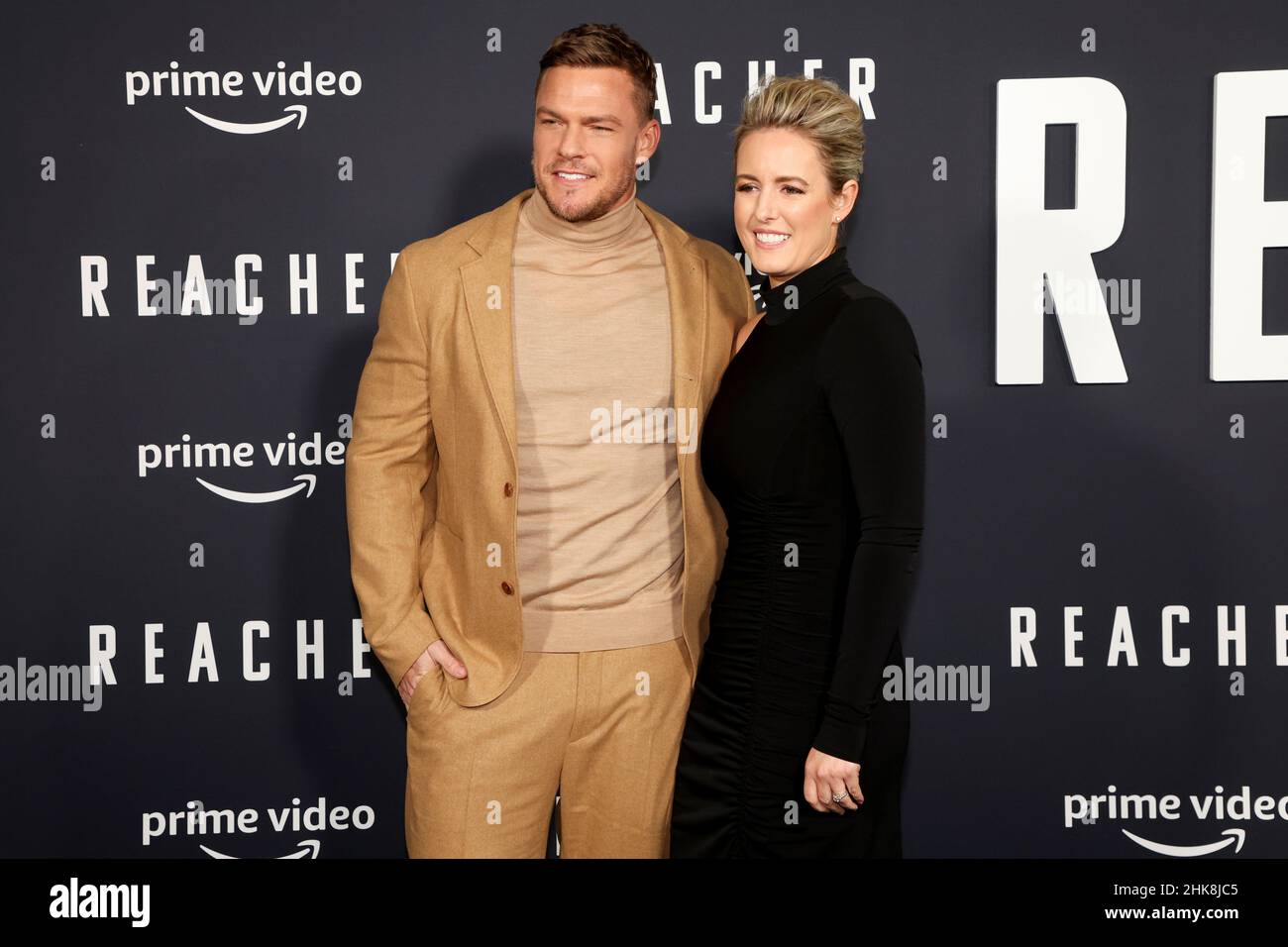 Alan ritchson and catherine ritchson hi-res stock photography and ...