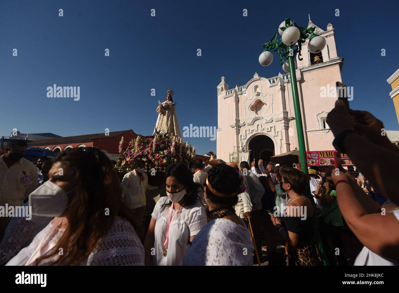 February 2, 2022: Thousands of Faithful and residents of the city of ...