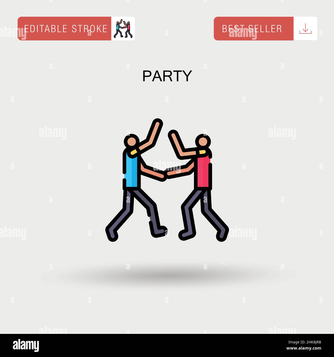 Woman social friends party Stock Vector Images - Alamy