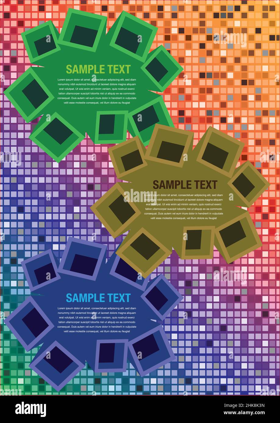 Abstract infographics options template. Workflow layout. Vector ...