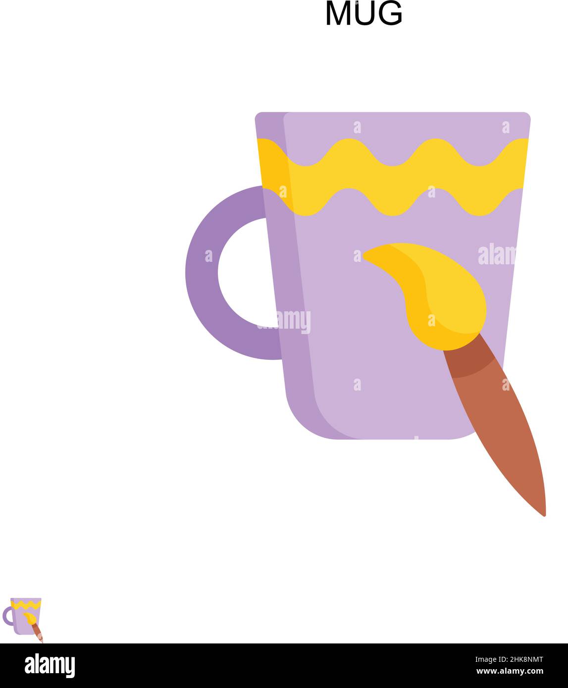 Mug design hi-res stock photography and images - Alamy