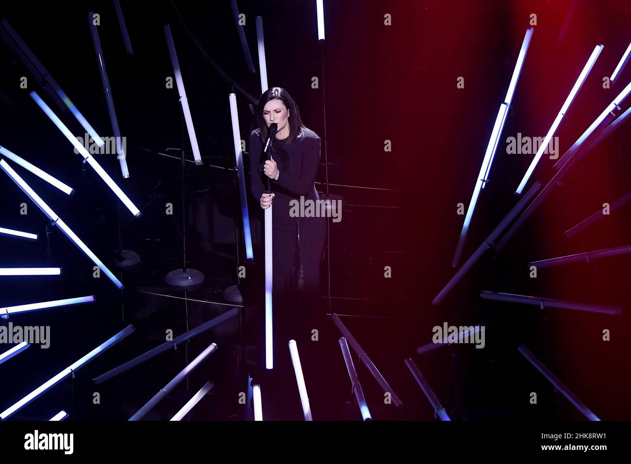 Laura pausini sanremo hi-res stock photography and images - Alamy