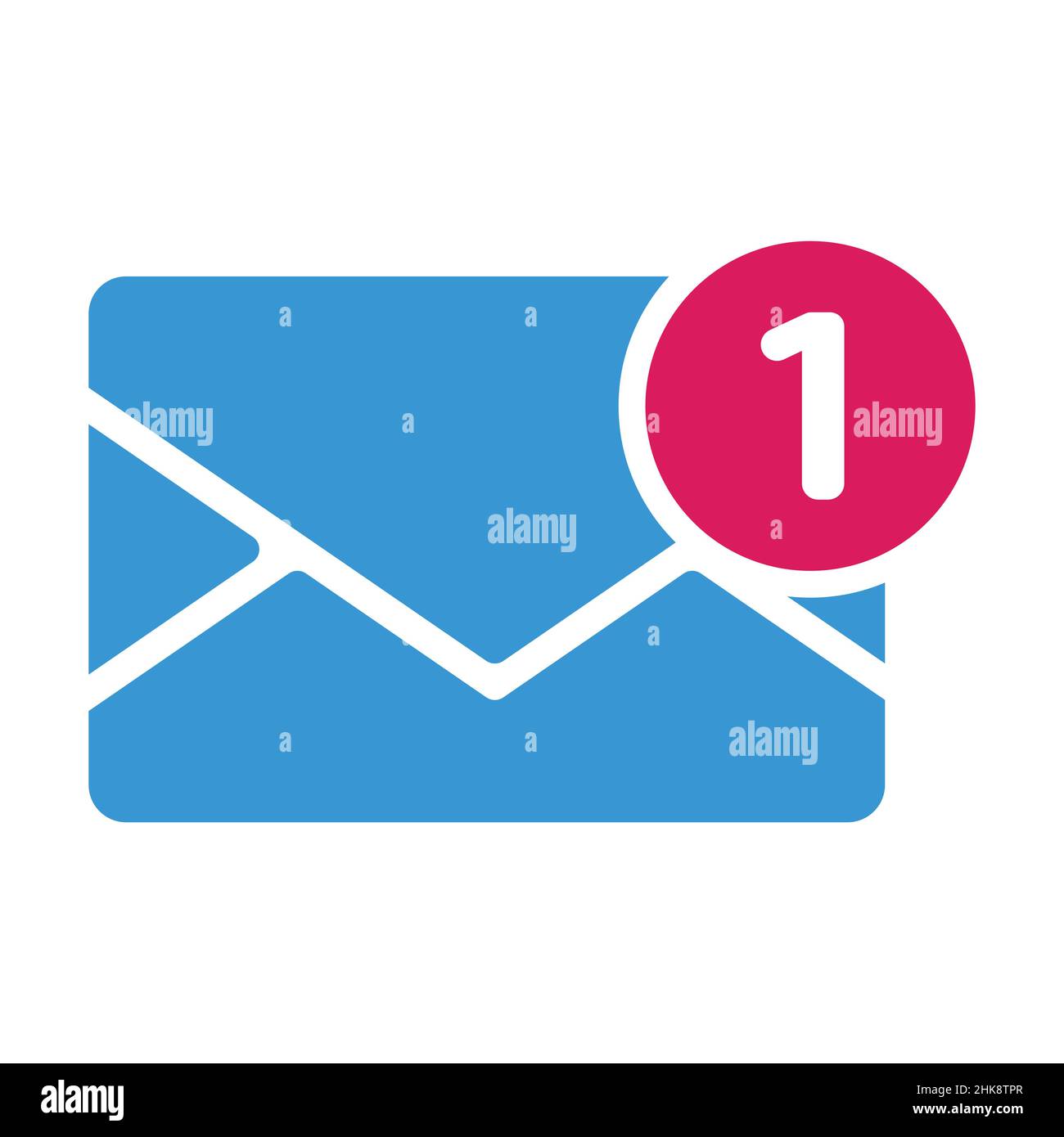 mail notification icon vector for graphic design, logo, website, social ...
