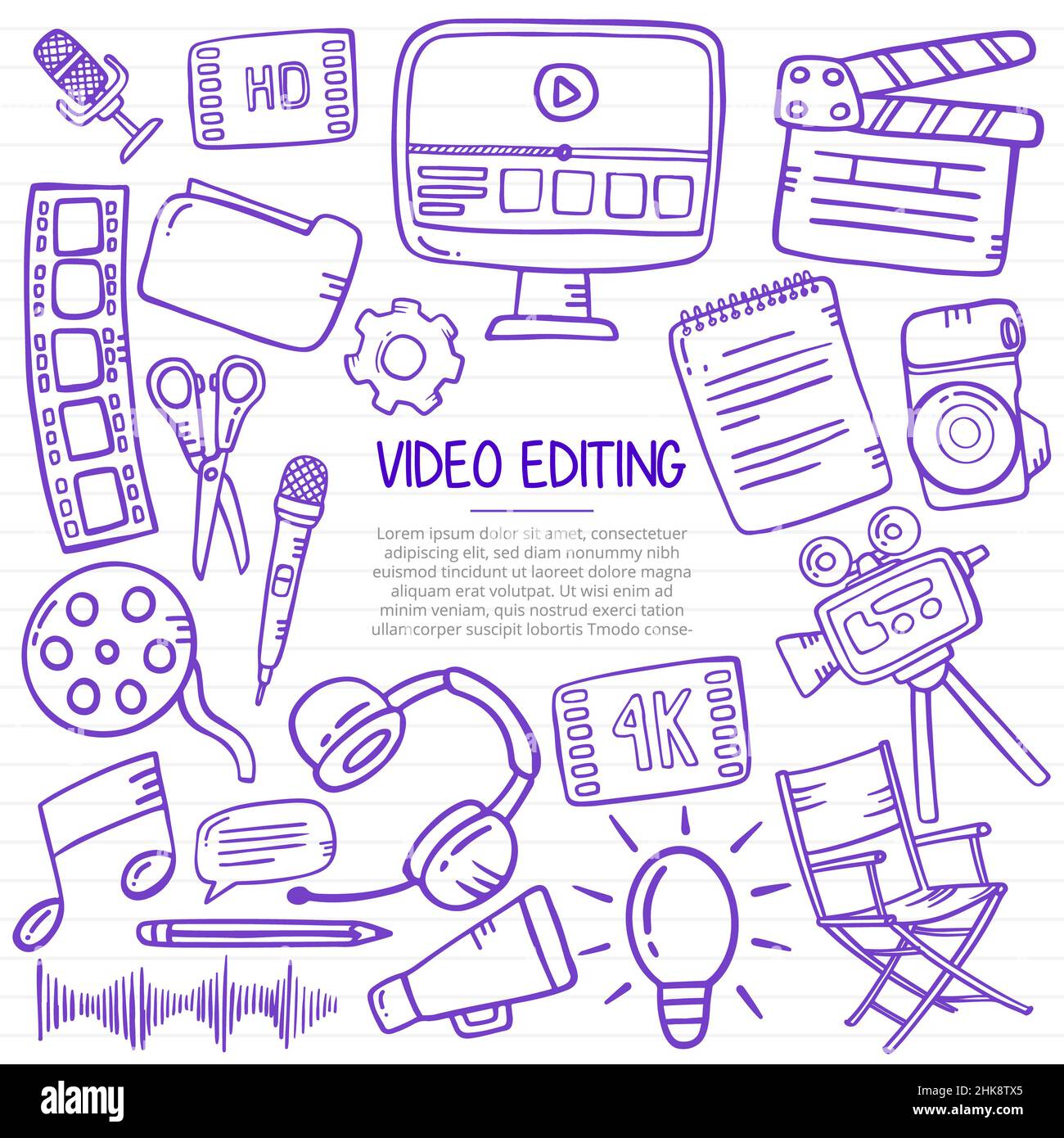 Video editing job Cut Out Stock Images & Pictures - Alamy
