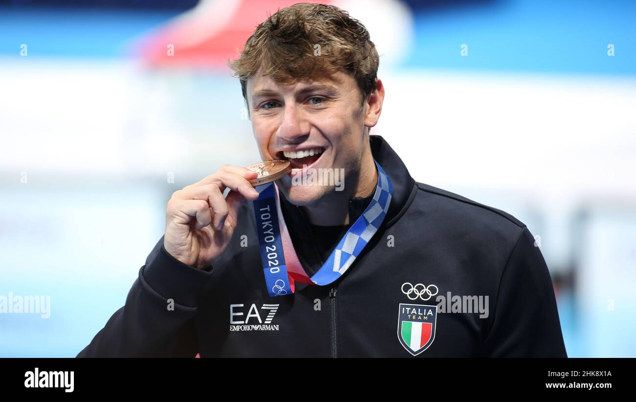 JULY 26th, 2021 - TOKYO, JAPAN: Nicolo Martinenghi of Italy wins the ...