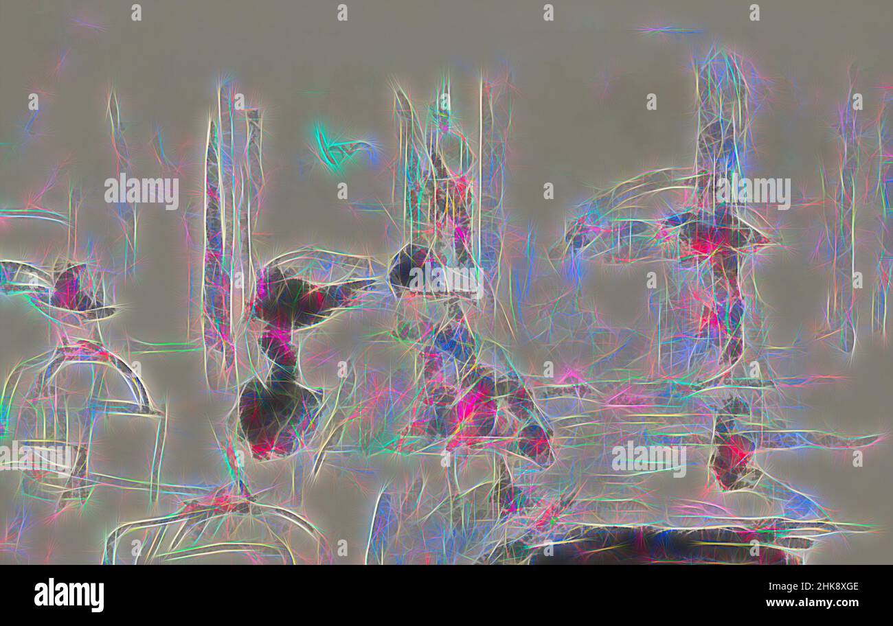 Inspired by Seated figures, in an establishment, Reimagined by Artotop ...