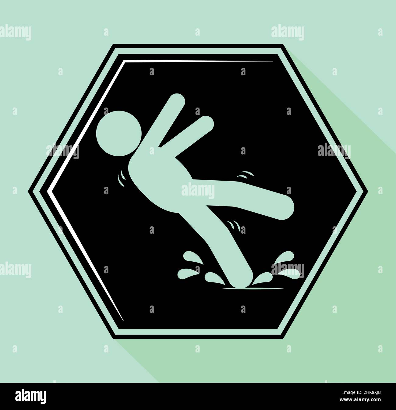 falling danger accident Stock Vector Image & Art - Alamy