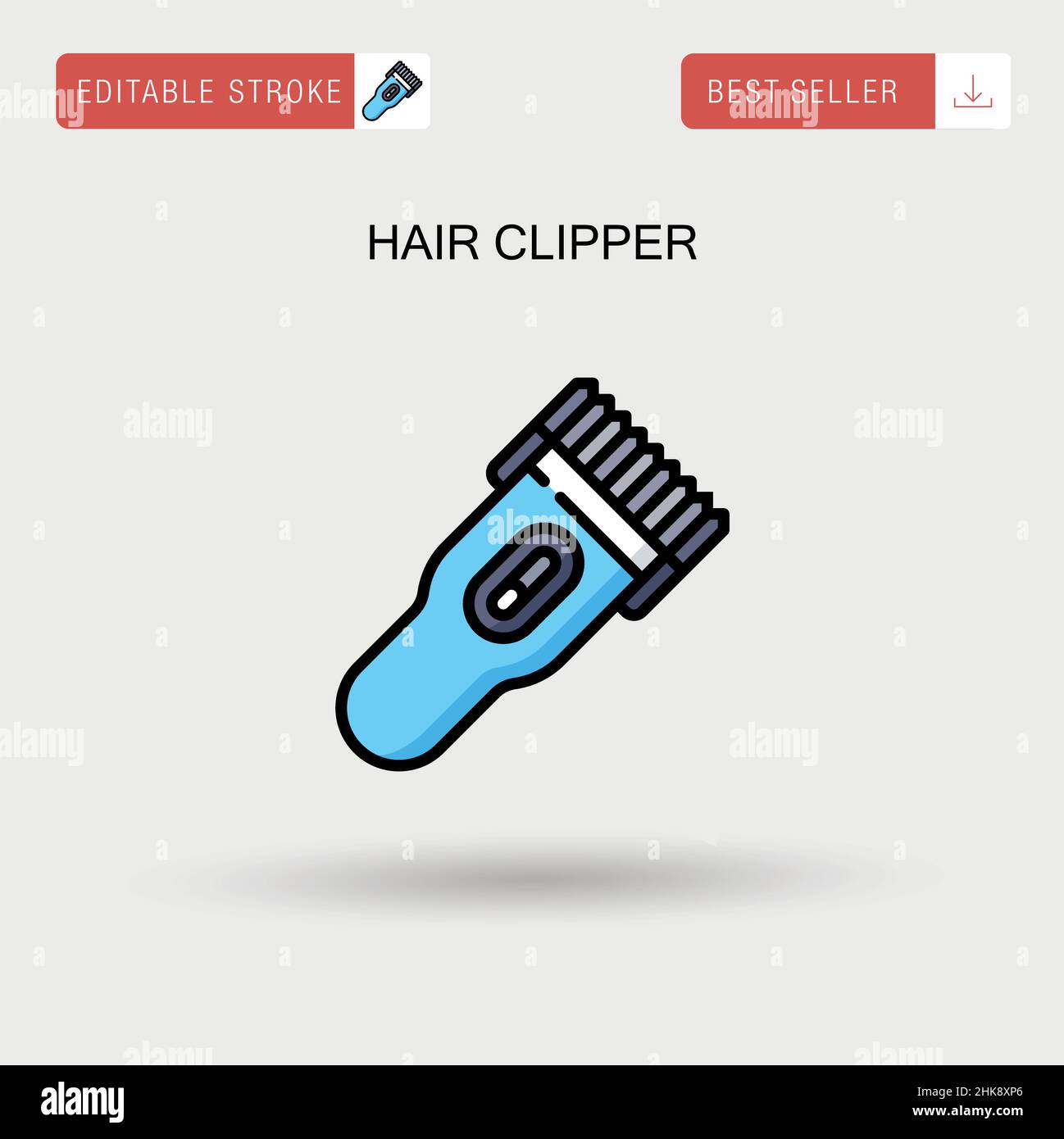 Hair comb black hand Stock Vector Images - Alamy