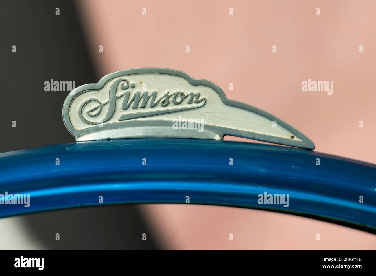 Dresden, Germany. 02nd Feb, 2022. The Signet Simson is on display at ...