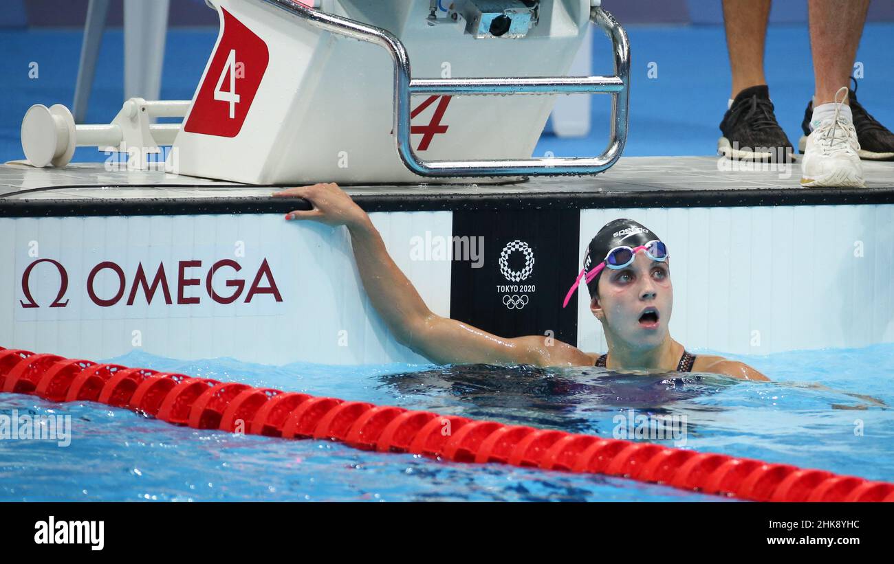 JULY 26th, 2021 - TOKYO, JAPAN: Regan Smith of the USA in action during ...