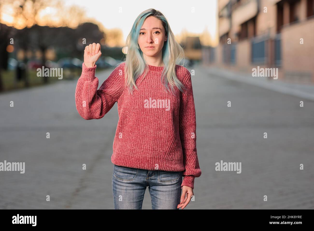 international signal for domestic violence help gesture symbol. SOS ...
