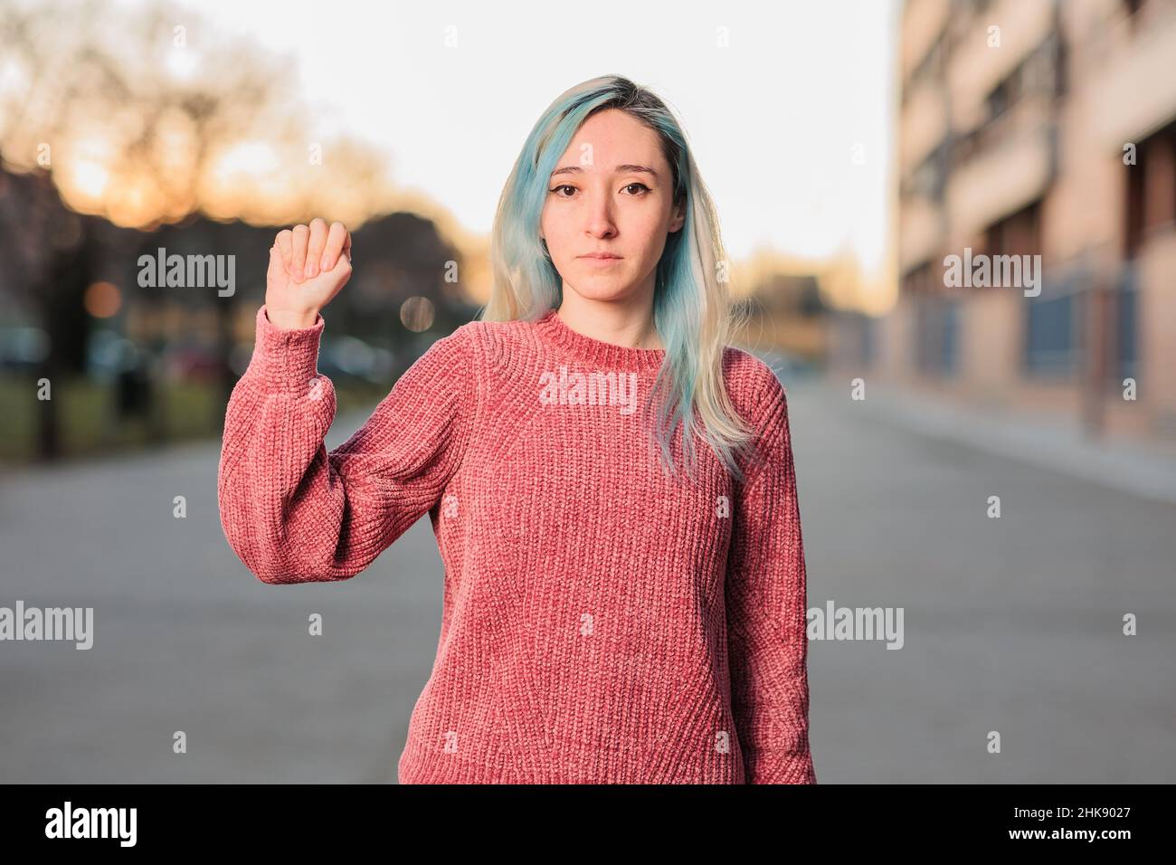 international signal for domestic violence help gesture symbol. SOS ...