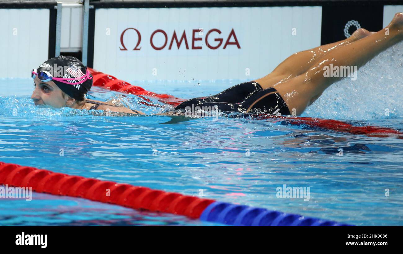 JULY 26th, 2021 - TOKYO, JAPAN: Regan Smith of the USA in action during ...