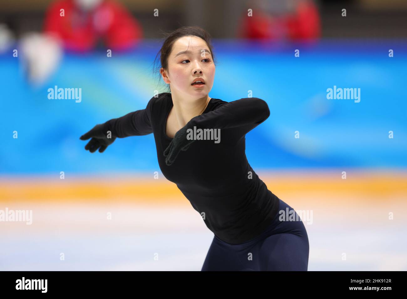Beijing, China. 3rd Feb, 2022. Wakaba Higuchi (JPN) Figure Skating ...