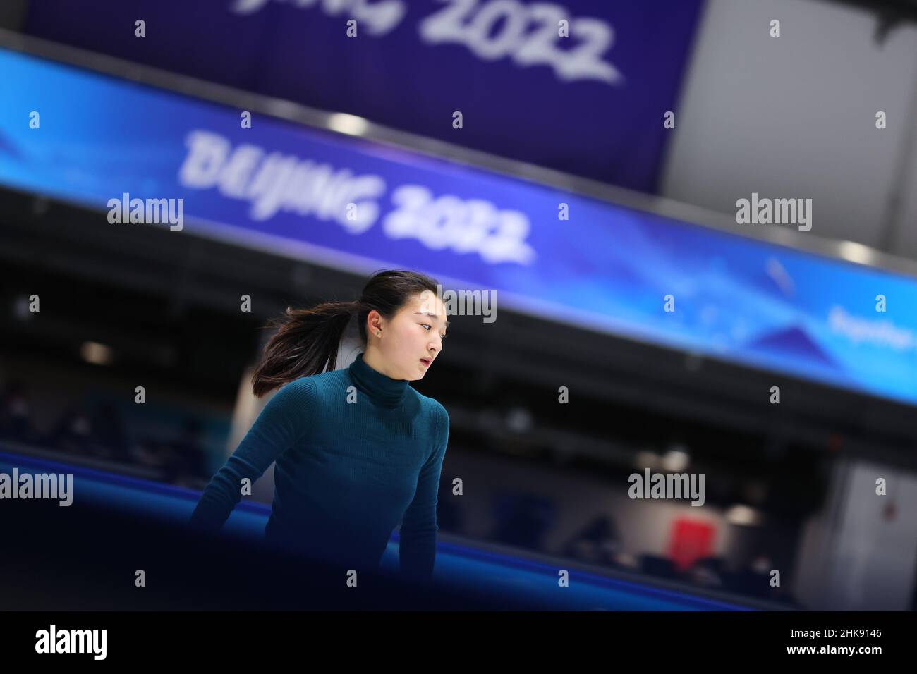Beijing, China. 3rd Feb, 2022. Kaori Sakamoto (JPN) Figure Skating ...