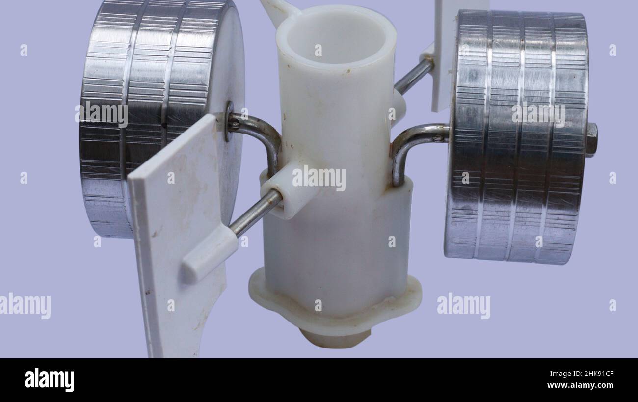 Threshing machine, inside grinder wheel with white background Stock ...