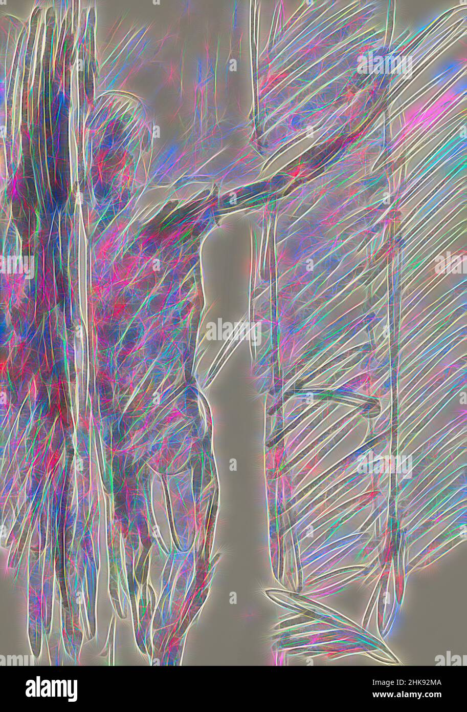 Inspired by With raised arm, possible between backdrops. Standing ...