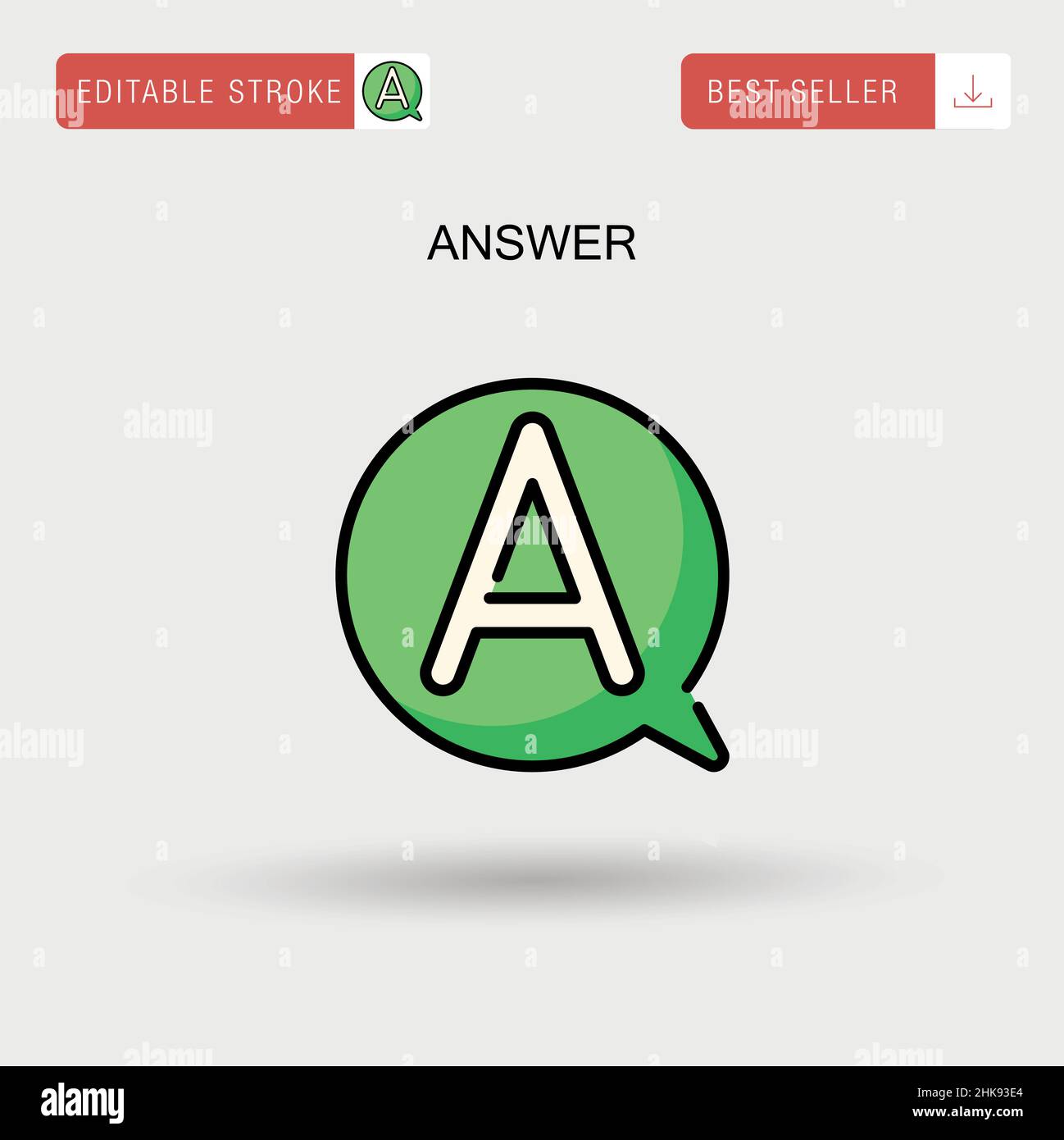 Answer' Stock Vector Images - Alamy