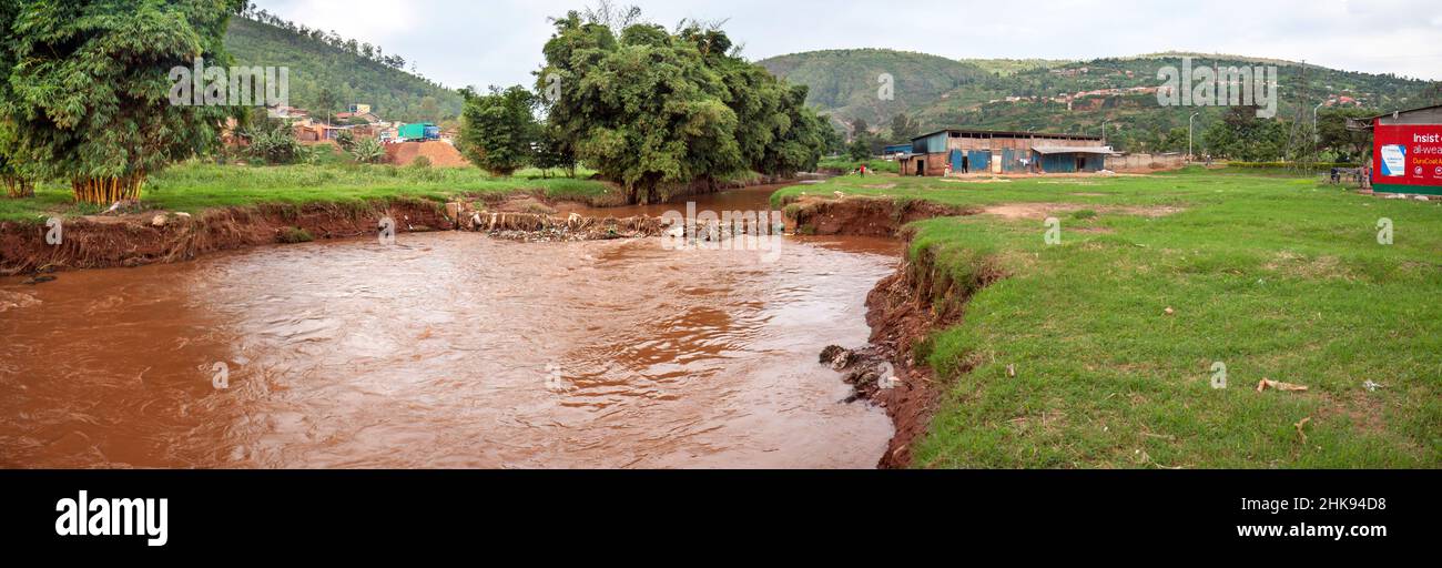Nyabugogo river in Kigali, Rwanda Stock Photo - Alamy