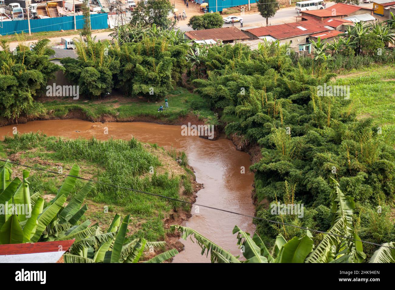 Nyabugogo river in Kigali, Rwanda Stock Photo - Alamy