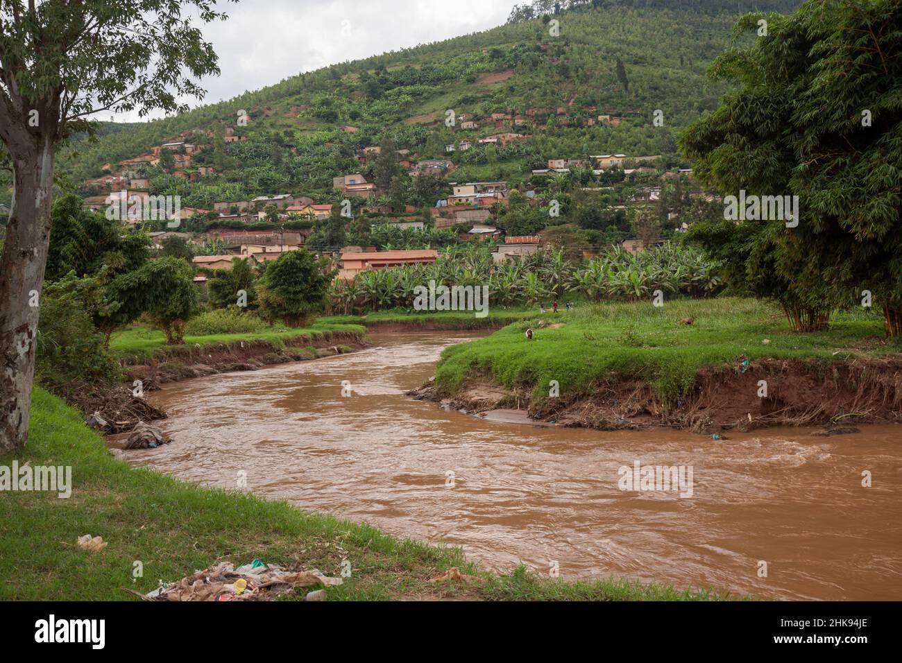 Nyabugogo river in Kigali, Rwanda Stock Photo - Alamy