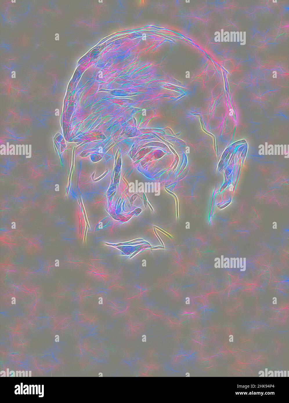 Inspired by Self-portrait of Isaac Israels, Reimagined by Artotop ...