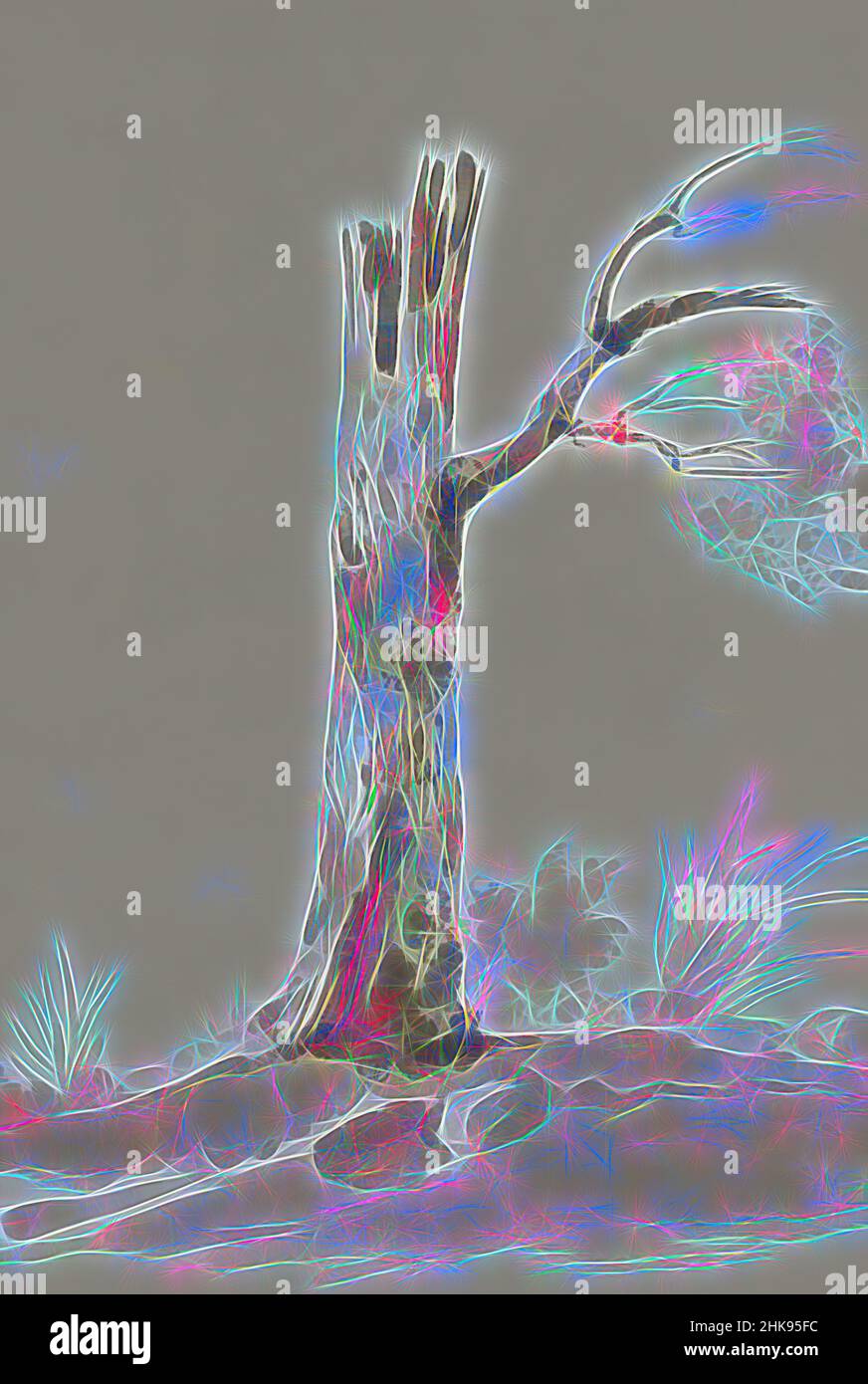 Inspired by Tree trunk with one side branch, probably halved due to ...