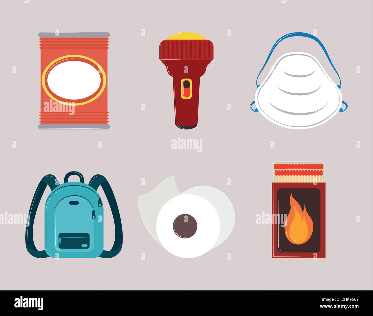Icons vector emergency preparedness hi-res stock photography and images ...