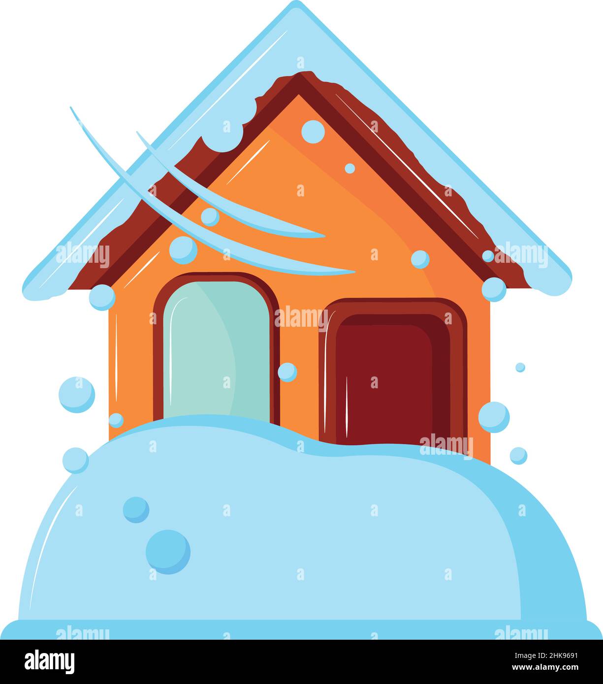 snowfall natural disaster Stock Vector Image & Art - Alamy