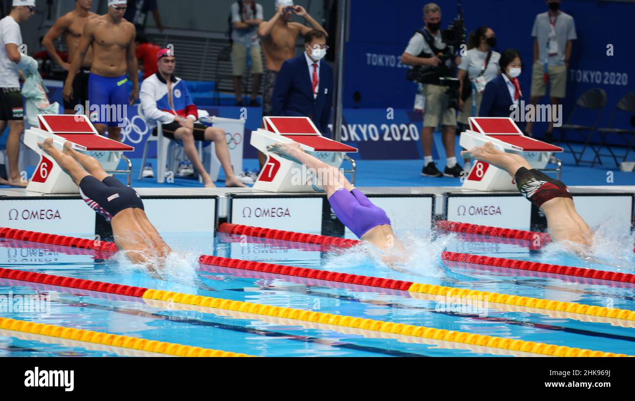 JULY 26th, 2021 - TOKYO, JAPAN: Maxime Grousset of France in action ...