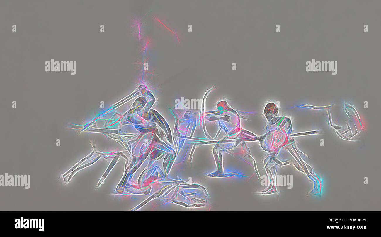 Inspired by Fighting soldiers with different weapons, Reimagined by ...