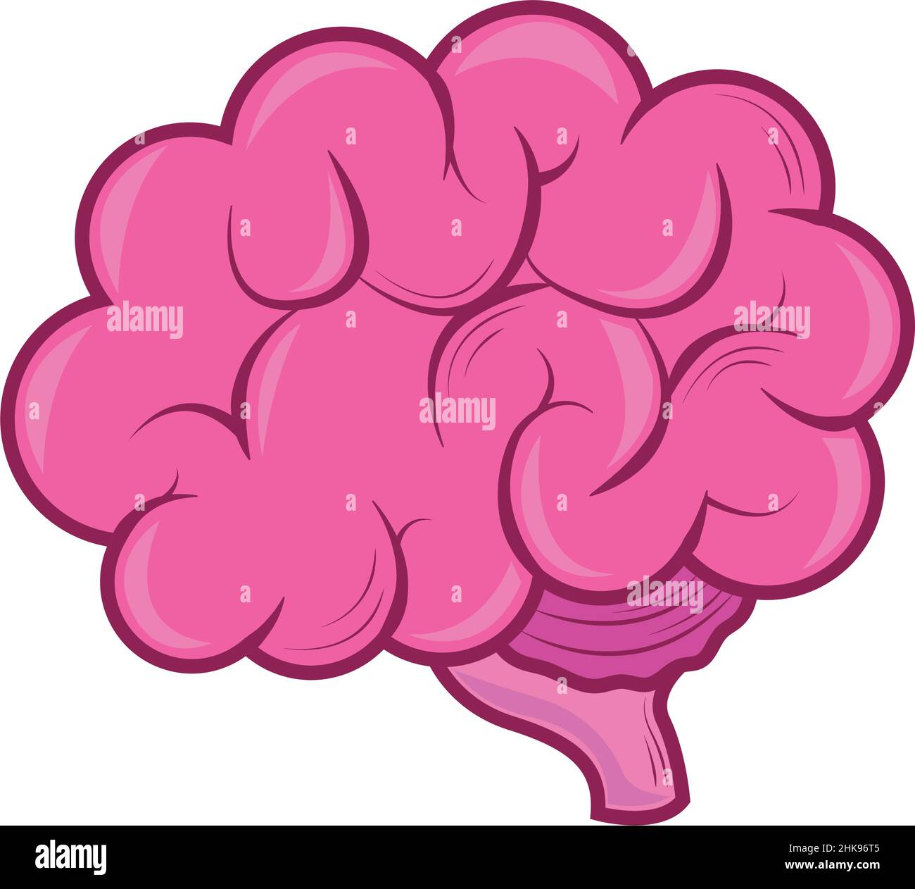 human brain cartoon Stock Vector Image & Art - Alamy