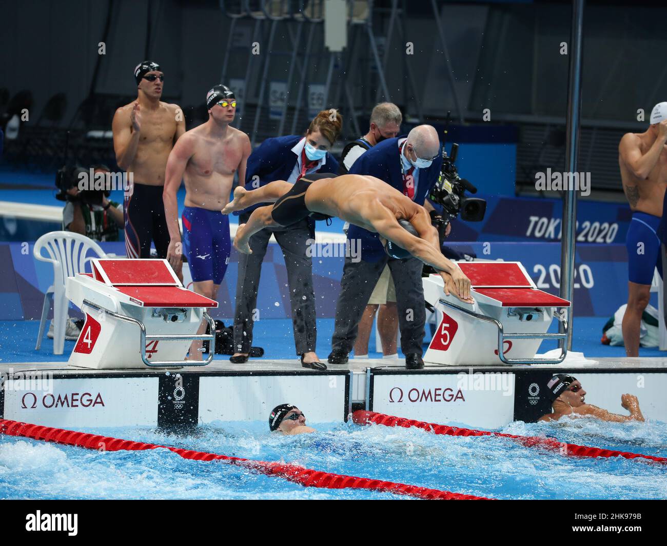 JULY 26th, 2021 - TOKYO, JAPAN: Thomas Ceccon of Italy in action during ...