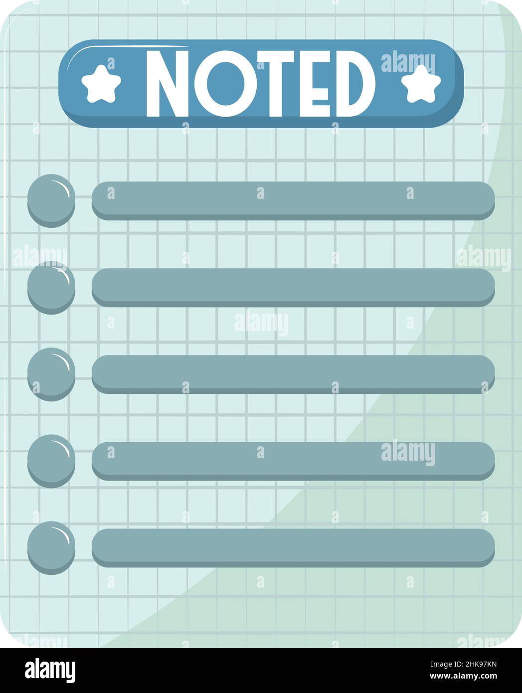 paper note with lines Stock Vector Image & Art - Alamy