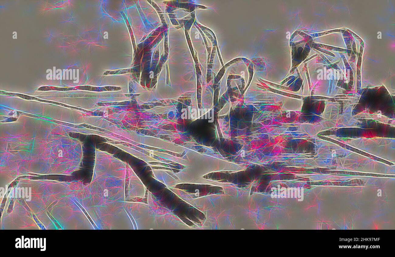 Inspired by Three earthworkers, Reimagined by Artotop. Classic art ...