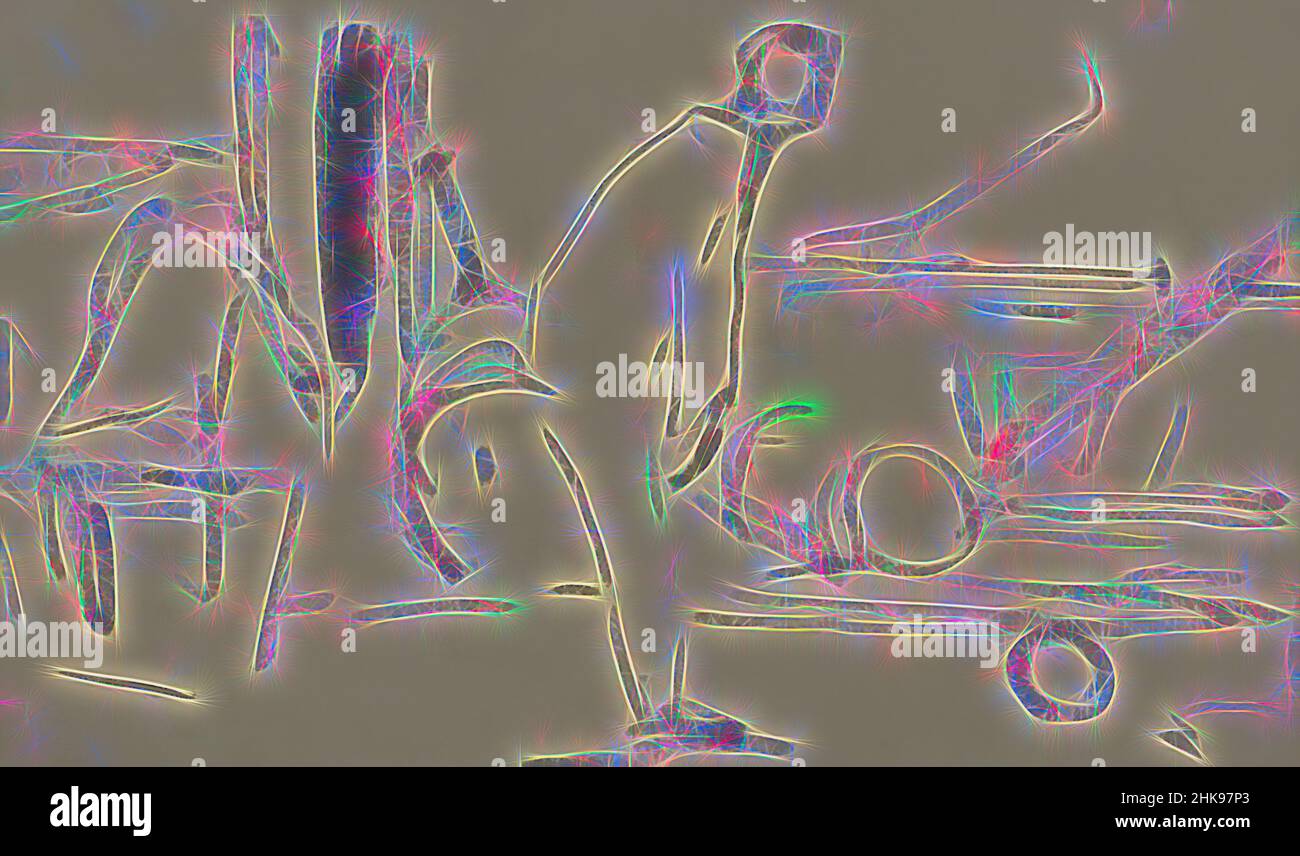 Inspired by Behind him a kneeling man, Bending man, near a machine ...