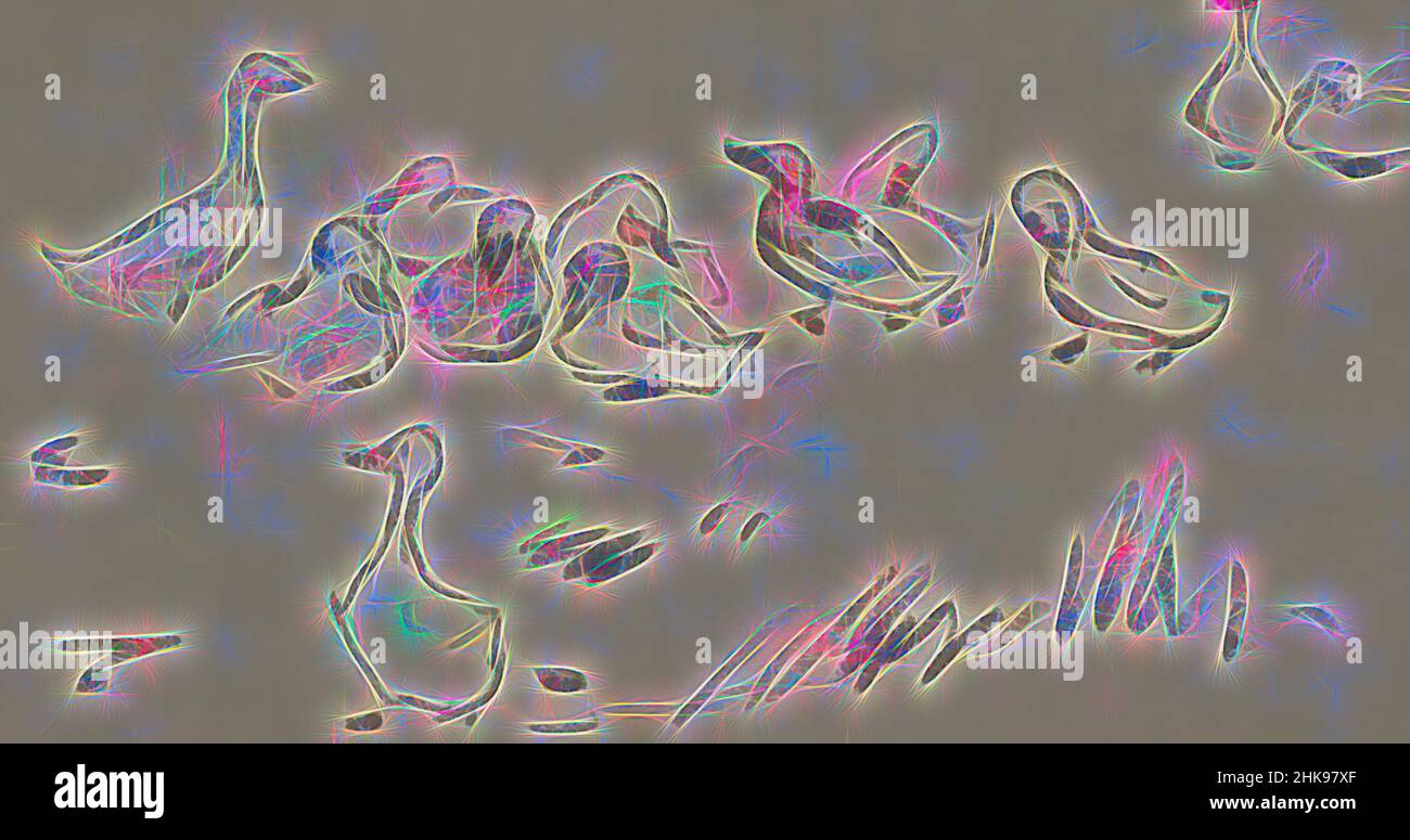 Inspired by Ducks, Reimagined by Artotop. Classic art reinvented with a ...