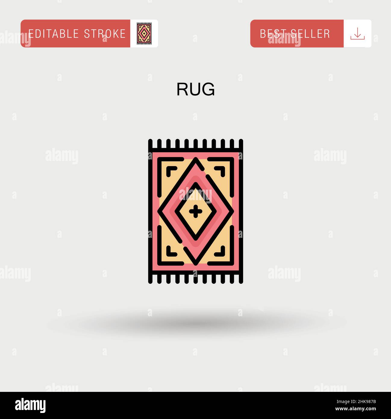 Kilim rugs Stock Vector Images - Alamy
