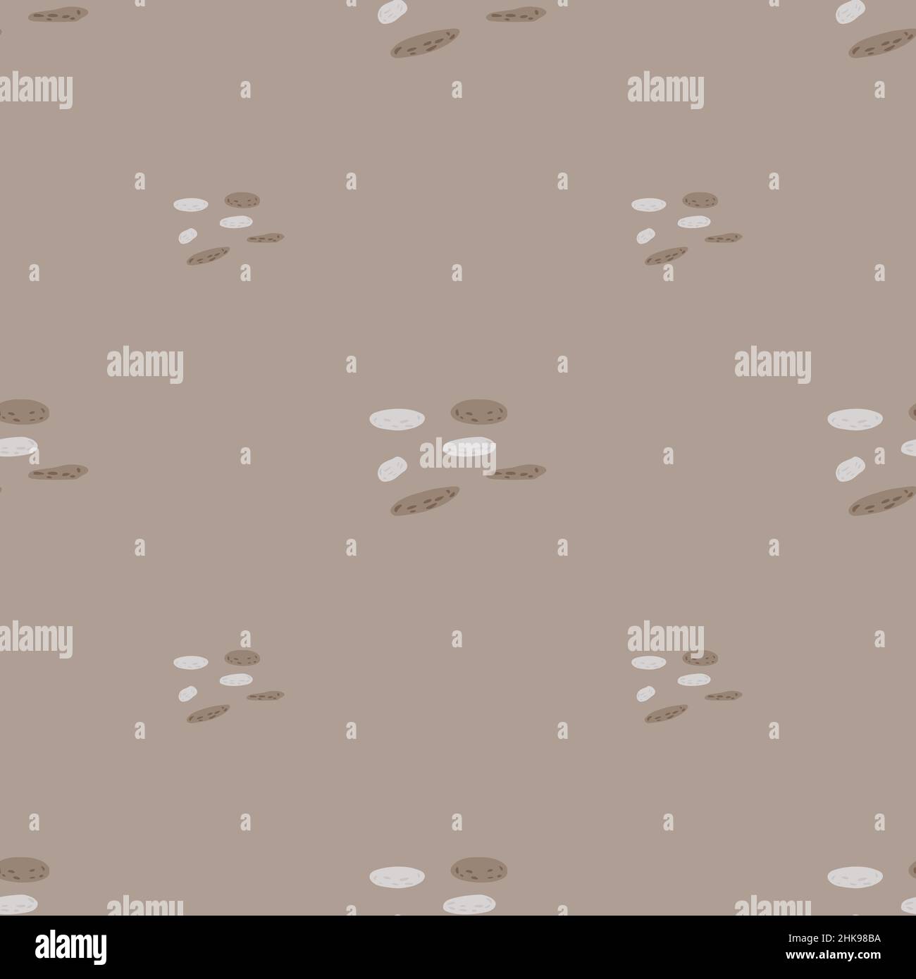 Pebbles seamless pattern. Beautiful texture gravel for fabric design ...